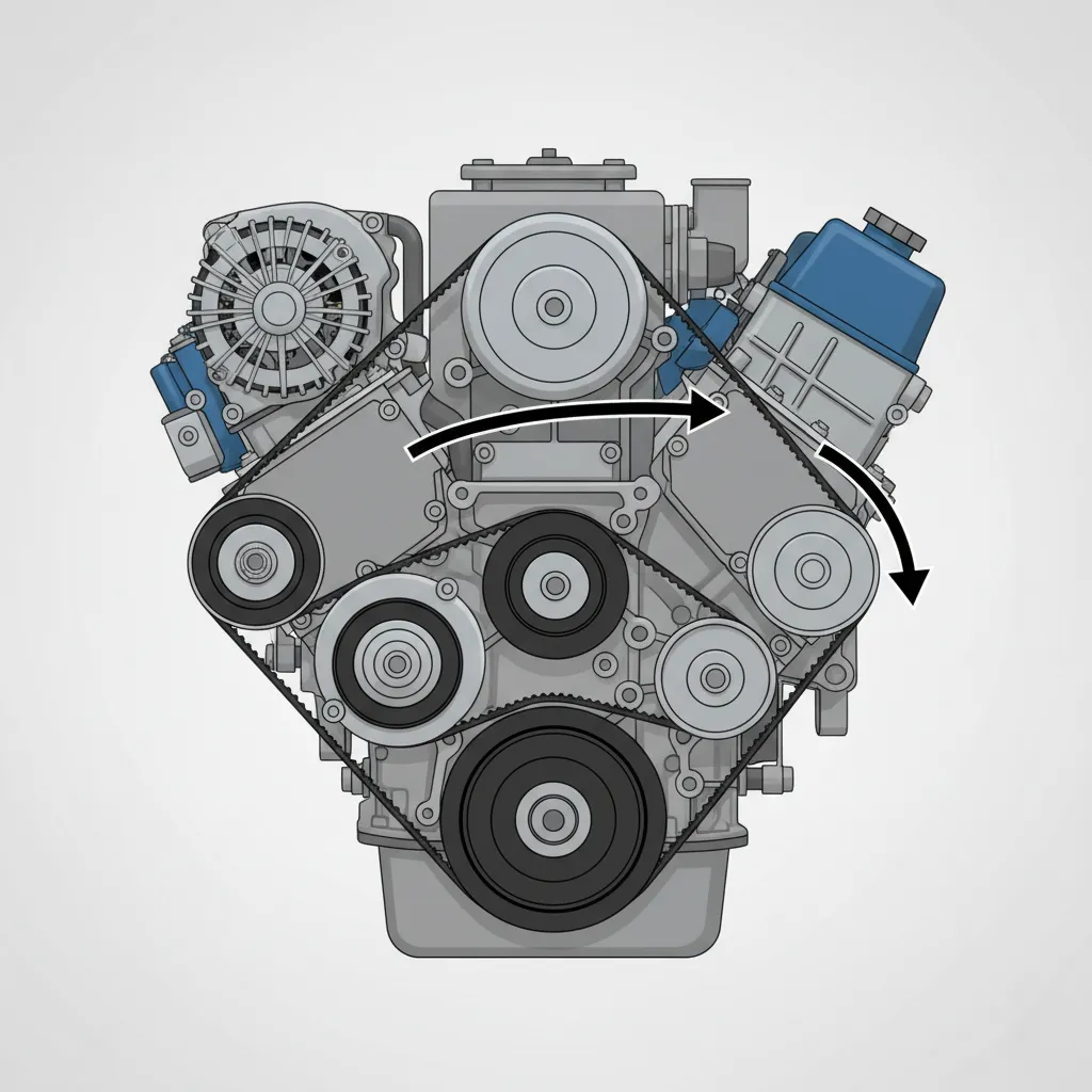 6 7 Cummins Serpentine Belt Diagram