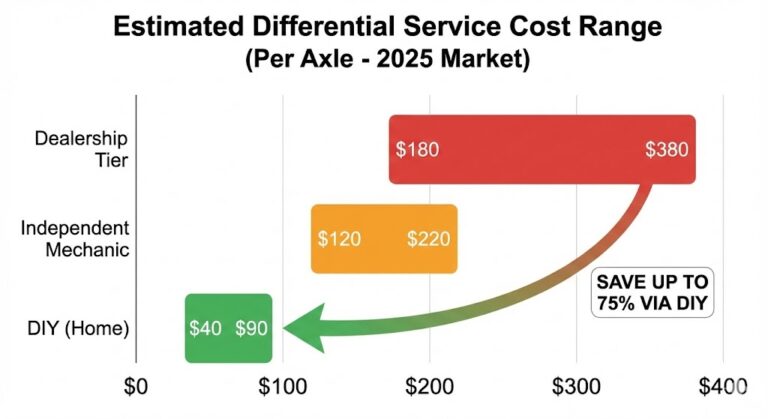 Differential Fluid Change Cost - DIY Guides 2026