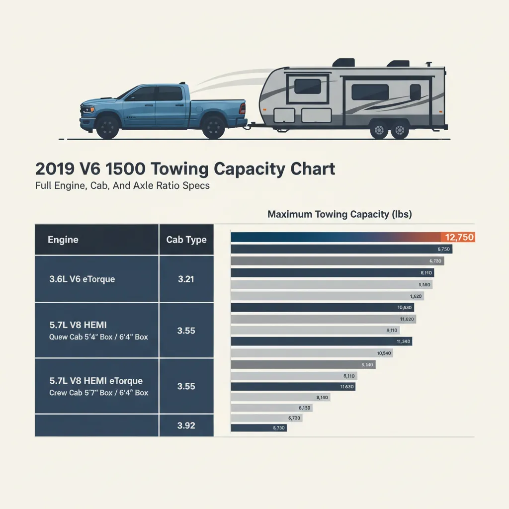 Ram 1500 Towing Capacity Chart 2019-2026 - Truck Guider