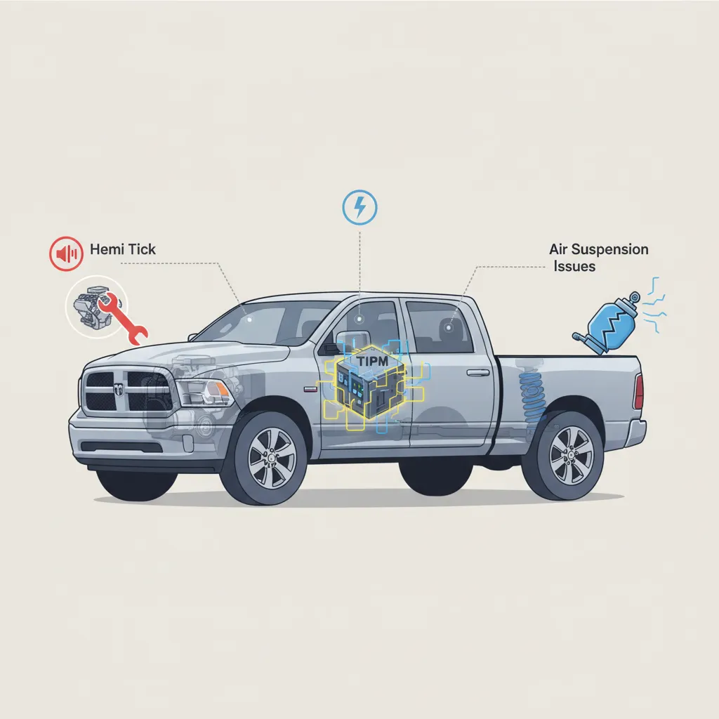 Dodge Ram 1500 Problems: Troubleshooting Hemi Tick, Tipm Failures, And ...