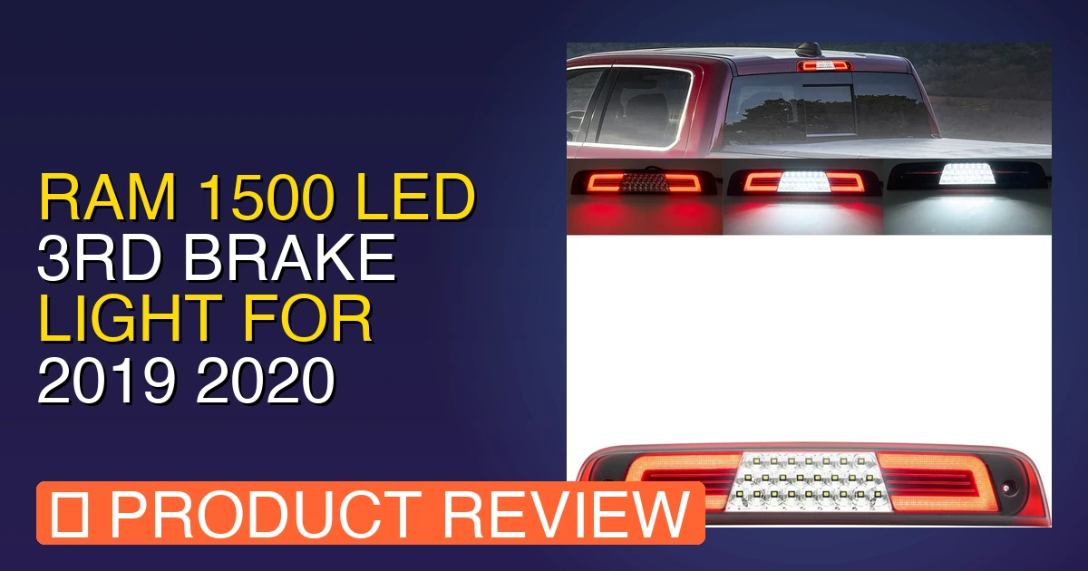 Ram 1500 Third Brake Light Bulb Size: RAM 1500 LED 3rd Brake Light Rev ...