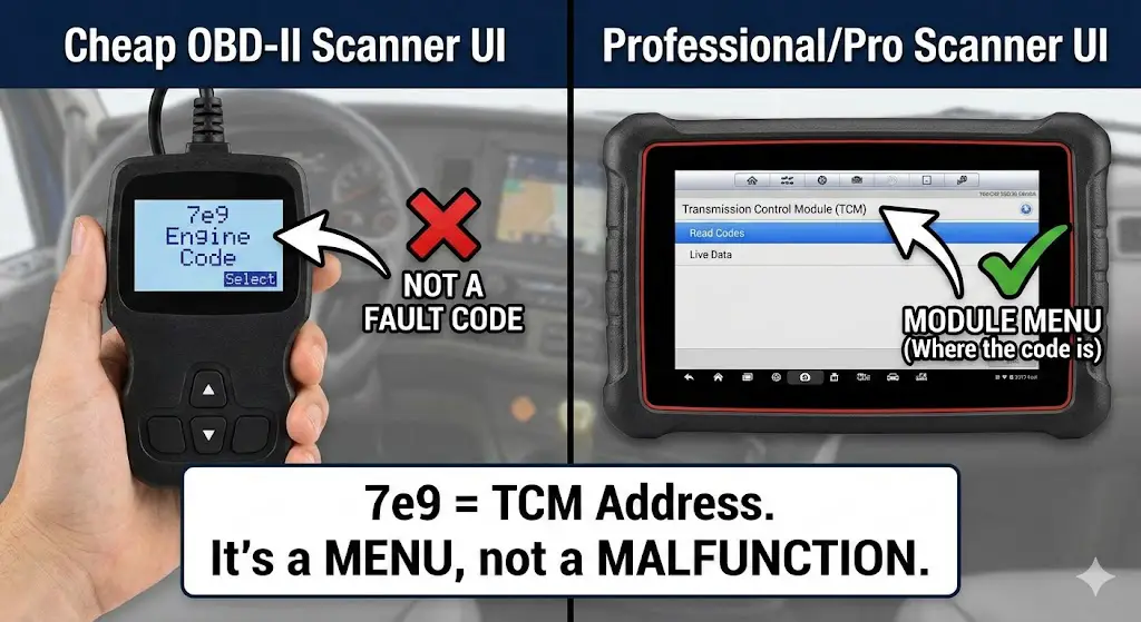 7E9 Engine Code Explained: It's Not a Fault Code (2026 Guide) - Truck ...