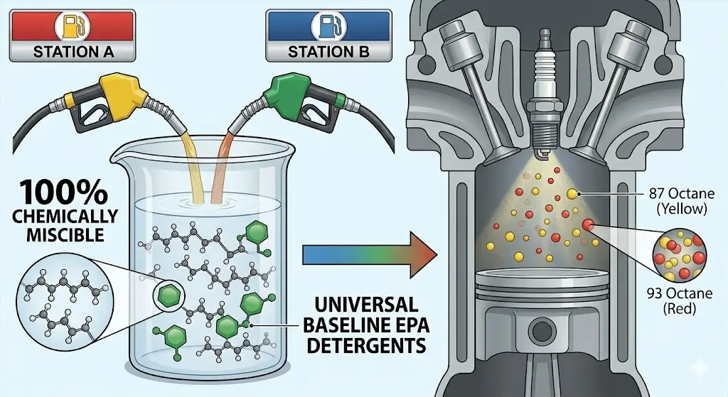 Can You Mix 87 and 89 Gas? Engine Safety & Facts Guide 2026
