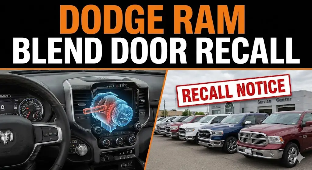 Dodge Ram Blend Door Recall & Failure Analysis & Guide 2026