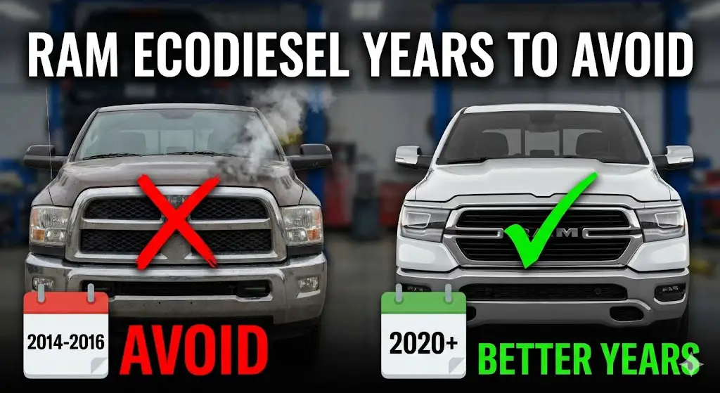 Ram 1500 EcoDiesel Years to Avoid: The Definitive Guide 2026