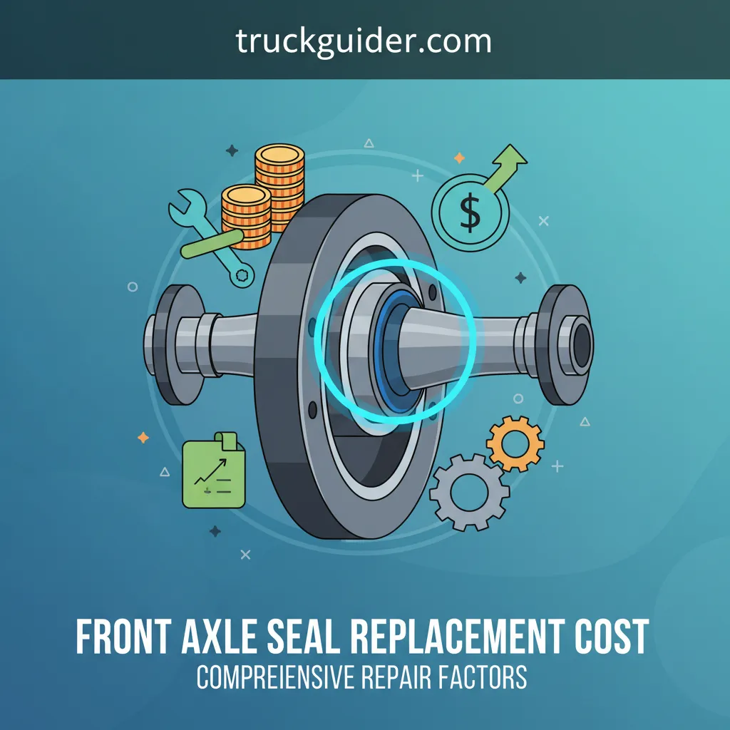Front Axle Seal Replacement Cost And: Causes & Fixes [2026] - Truck Guider