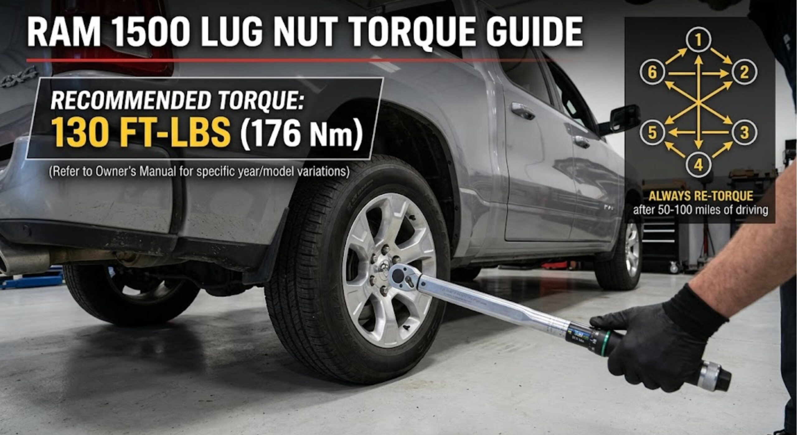 2015 Ram 1500 Lug Nut Torque