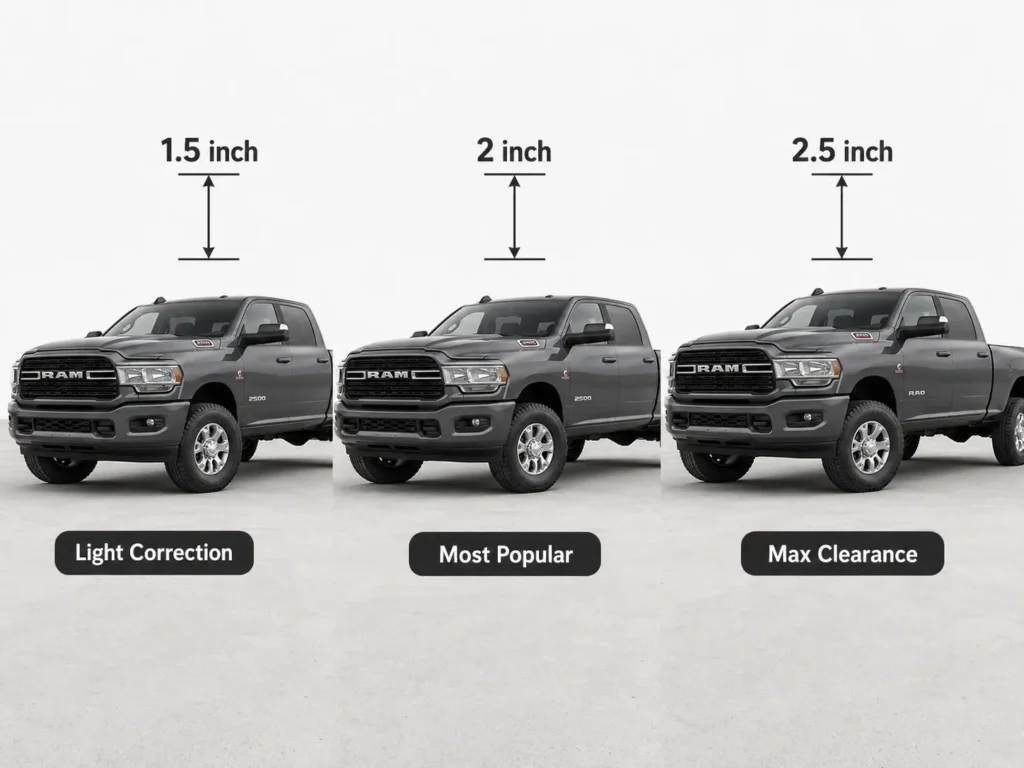 Ram 2500 Leveling Kit Before After - Guide in 2026
